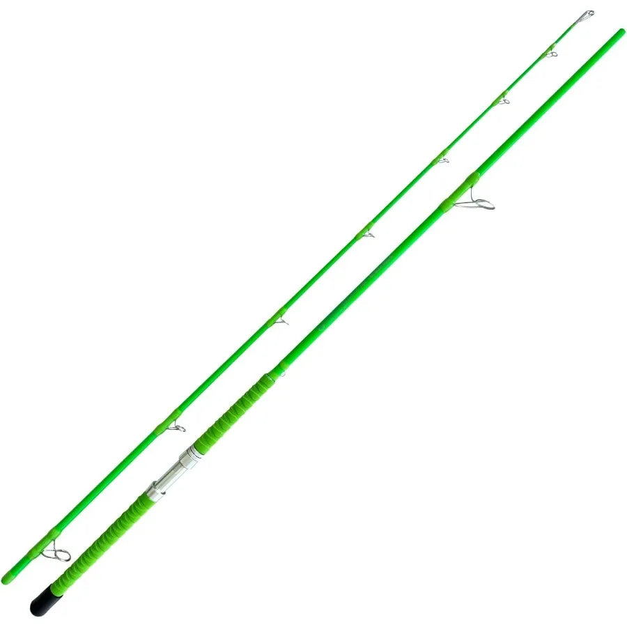 Catfish Fishing Rods 10' TwoPiece Glow in The Dark Catfishing Fishing ...